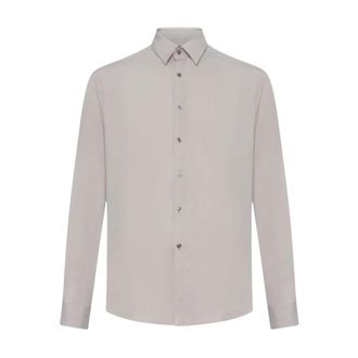 low brand Hemd mit Kn&ouml;pfen - - Shirts - Herren - Grau - XL