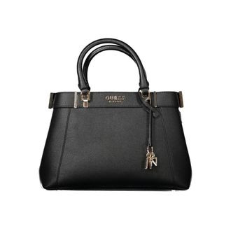 Guess Schwarze Polyethylen-Handtasche