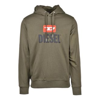 Diesel Herren, Sweatshirts & Hoodies, Gr&uuml;n, MGr&ouml;&szlig;e