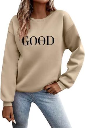 Generic Pull Noel Drole, Pull Femme Chic et Elegant, Sweat Blanc Femme, Sweat a Capuche, plaide, Noel, vêtements de noël, Veste Hiver, Plaids à Manches, Hiver