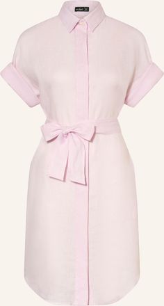 van Laack Van Laack Hemdblusenkleid Vl-Kailyn-Brlv Aus Leinen rosa