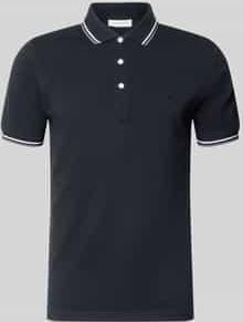 Lindbergh Relaxed Fit Poloshirt mit Kontraststreifen