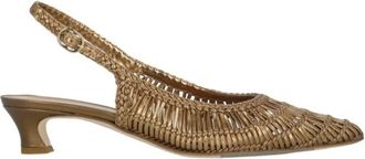 Julie Dee Femme, Chaussures, Brun, Taille: 40 EU Arrow Toe Slingback