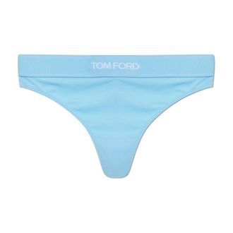 Tom Ford Signature Thong - - Underwear - Damen - Blau - XS