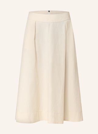 Comma Comma Rock Mit Leinen beige