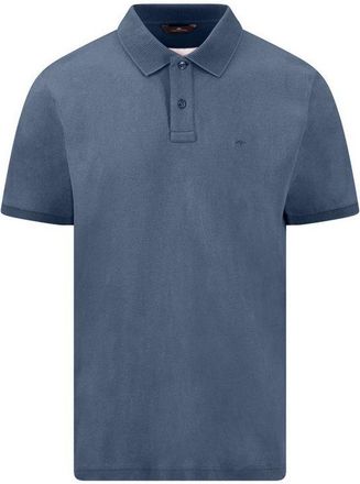 Fynch-Hatton Poloshirt regular fit Passform, 2-Knopf-Kragen, aus reiner Baumwolle
