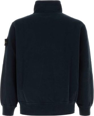 Stone Island Polo Sweatshirt - Navy