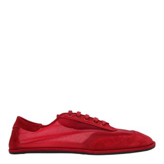 Dear Frances Baskets en maille - Femme - Chaussures - Rouge - Taille: 37 EU