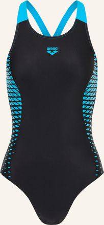 Arena Badeanzug Openings Mit Uv-Schutz 50+ schwarz