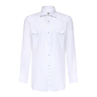 Sartorio Napoli Freizeithemd - - Shirts - Herren - Wei&szlig; - M