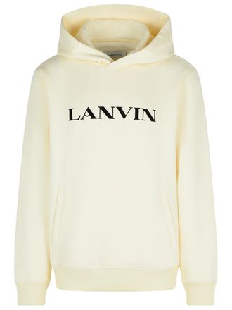 Lanvin Sweat-shirt en coton lanvin ivoire