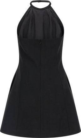 Valentino Garavani Sequin Bow-Embroidered Dress - Black