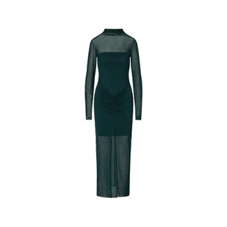 Liu Jo Robes midi - Femme - Robes - Vert - Taille: 40 FR
