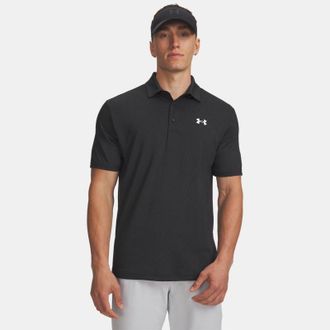 Under Armour Playoff JacqUnder Armourrd Poloshirt f&uuml;r Herren Schwarz / Anthracite / Wei&szlig; XXL