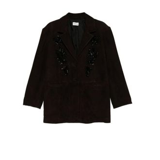 P.A.R.O.S.H. P.a.r.o.s.h., Femme, Vestes, Brun, Taille: 40 FR Parosh Vestes Brown