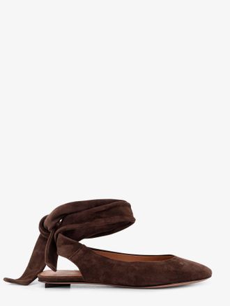 The Attico Cloe suede ballerinas - THE ATTICO - gender_Woman