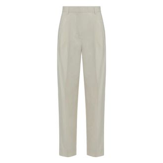 Toteme Femme, Pantalons, Beige, Taille: 36 FR Pantalons