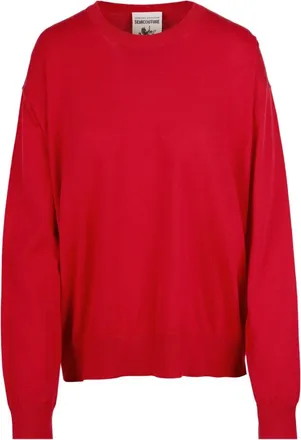 Semicouture Femme, Pulls, Rouge, Taille: 38 FR Chemise Alejandra