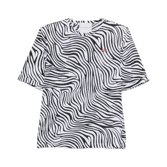 Philosophy di Lorenzo Serafini T-Shirt mit Logo-Stickerei - - Tops - Damen - Wei&szlig; - L