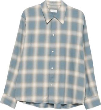 Second/Layer Second/Layer, Homme, Chemises, Bleu, Taille: XL Relaxed Long Sleeve Shirt