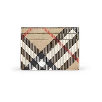 Burberry Homme, Accessoires, Beige, Taille: ONE Size Porte-cartes Sandon