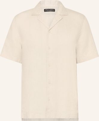 Marc O'Polo Marc Opolo Resorthemd Regular Fit Aus Leinen beige