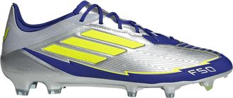 adidas Fu&szlig;ball - Schuhe - Nocken F50 Elite FG Messi silbergelb 44 2/3