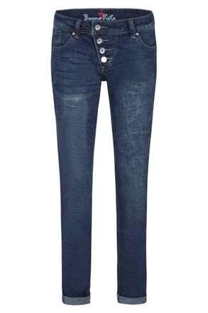Buena Vista Damen Jeans Malibu (DE/NL/SE/PL, Alphanumerisch, XL, Regular, Regular, Denim wash)