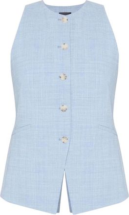 HUGO BOSS Femme, Vestes, Gris, Taille: 38 FR Gilet en laine