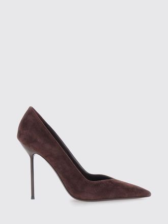PARIS TEXAS Escarpins Lidia en cuir su&eacute;d&eacute; &agrave; talon aiguille haut