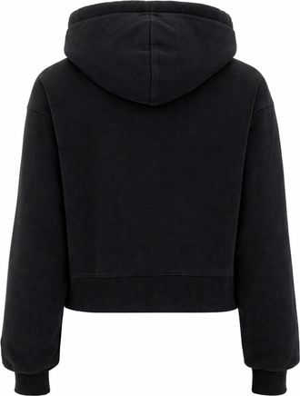 Jacquemus Grosgrain Cotton Hoodie - Black