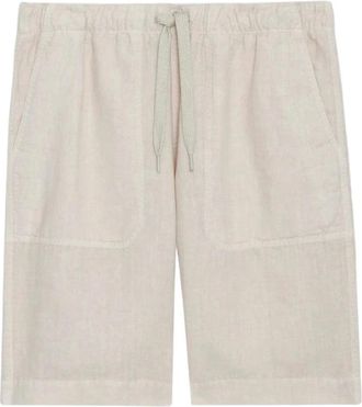 Zadig&Voltaire Pantalon Pixels Lin Naturel - Homme - Shorts - Beige - Taille: 4XS