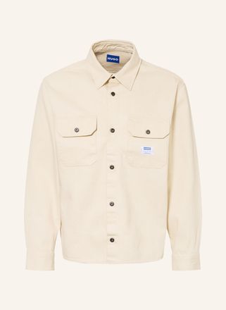 HUGO BOSS Hugo Jeanshemd Ekynone Comfort Fit weiss