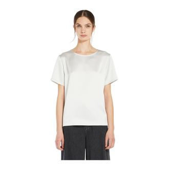 Max Mara Top Amburgo - - Tops - Damen - Wei&szlig; - 2XL