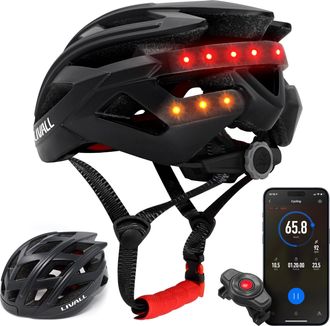 Livall Livall BH60SEPLUS 2018 Smart-Bike-Bluetooth-Helm mit kabelloser Lenkerfernbedienung, Schwarz