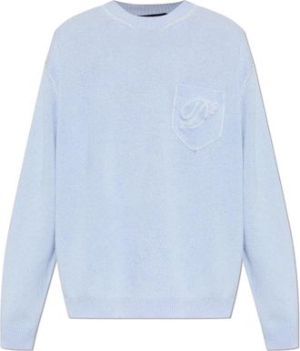 Dsquared2 Homme, Pulls, Bleu, Taille: XL Pocket Sweater