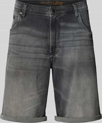 Christian Berg Bermudas im 5-Pocket-Design mit aufgeschlagenem Saum