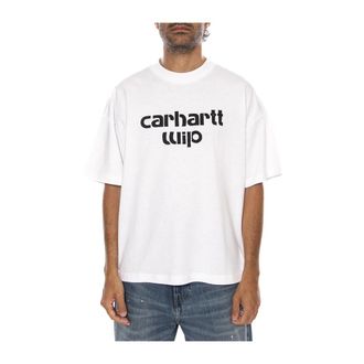 Carhartt Work in Progress C Logo Archive T-Shirt - - Tops - Herren - Wei&szlig; - 2XL