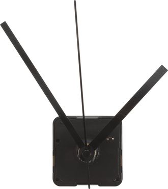 OSALADI Uhrwerk F&uuml;r Wanduhr Mit Lautlosem Mechanismus Und Pr&auml;zisen Schwarzen Zeigern DIY Uhrwerk Set F&uuml;r Selbstgemachte Uhren Ergonomisches Design F&uuml;r Lange N