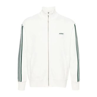 Autry Femme, Sport, Blanc, Taille: 38 FR Logo Jacket