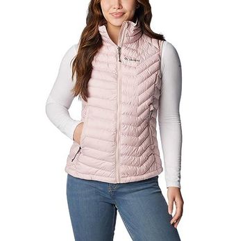 Columbia Powder Lite Veste pour femme, Rouge, S
