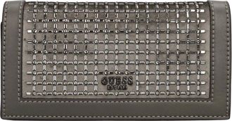 Guess Femme, Accessoires, Gris, Taille: ONE Size Gilded Glamour Mini Pochette