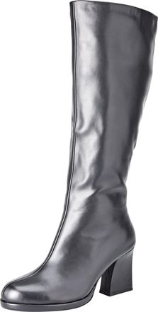 Pinko Damen Elgar Kunstleder Mode-Stiefel, Z99 Schwarz Limousine, 35 EU