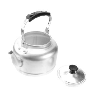 Cabilock Aluminium Wasserkocher 3l Dickes Material Enghalsiger Auslauf Fr&uuml;hst&uuml;cks Teekessel F&uuml;r Zuhause Mit Hitzeschutzgriff Und Korrosionsbest&auml;ndigkeit