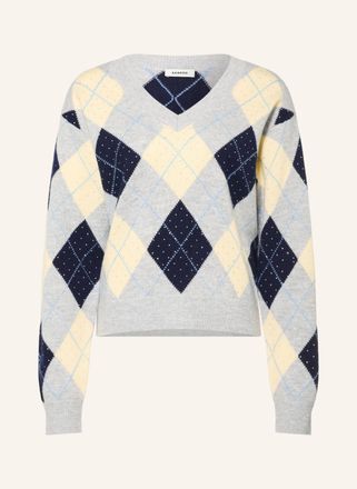 Sandro Sandro Pullover Mit Schmucksteinen grau