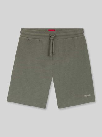 HUGO BOSS Regular Fit Sweatshorts aus Baumwoll-Mix Modell AUSTIN