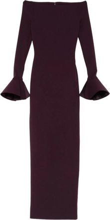 Solace London Femme, Robes, Violet, Taille: 36 FR Anica Maxi Dress