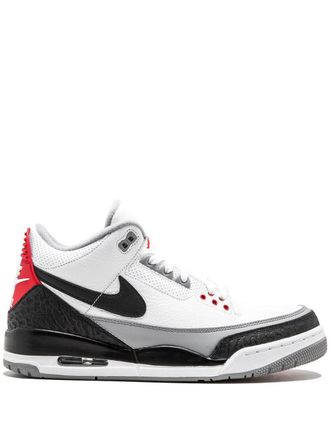 Nike Jordan baskets mi-montantes Air Jordan 3 Retro Tinker Hatfield - Blanc