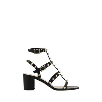 Valentino Garavani Rockstud High Heel Sandalen - - Shoes - Damen - Schwarzk - 36 EU