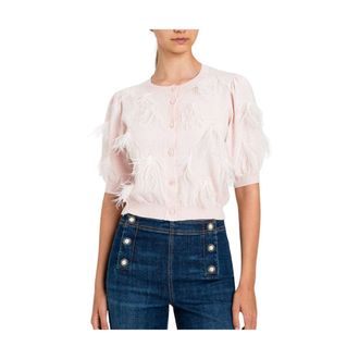Twinset Femme, Pulls, Rose, Taille: 40 FR Pulls &agrave; col rond
